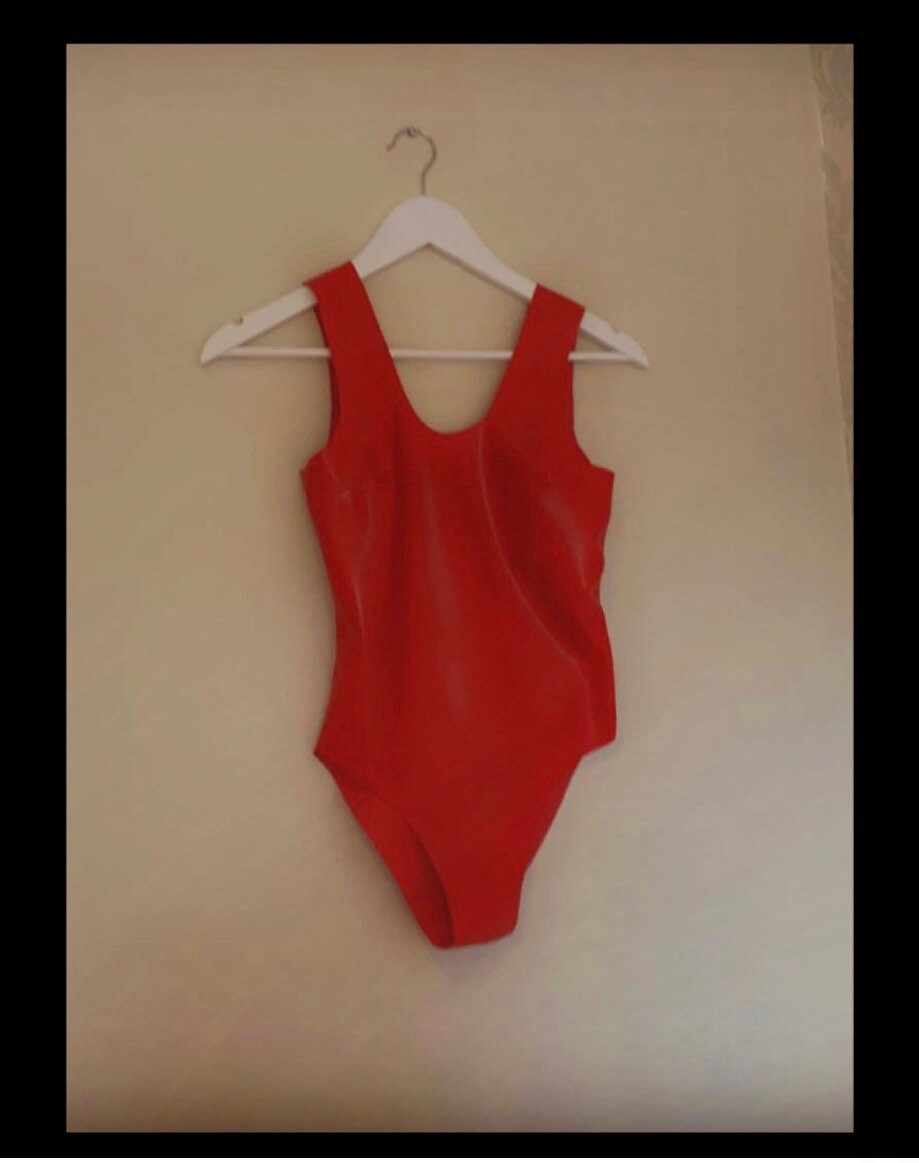 Latex Low Back Bodysuit - Etsy