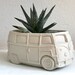 VW Bus Concrete Planter, Volkswagon Van Cement - Etsy