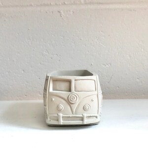 VW Bus Concrete Planter, Volkswagon Van Cement - Etsy