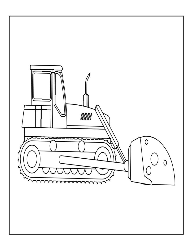 40 Vehicle Coloring Pages - Etsy