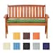 Luxury Modern Tufted Garden Bench Cushion 100% Cotton Handmade 2 - 3 ...