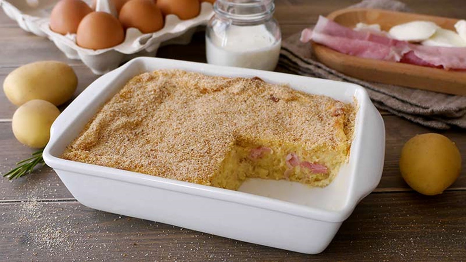 Potato Gateau Recipe Download Printable, Italian Easy Recipe Digital ...