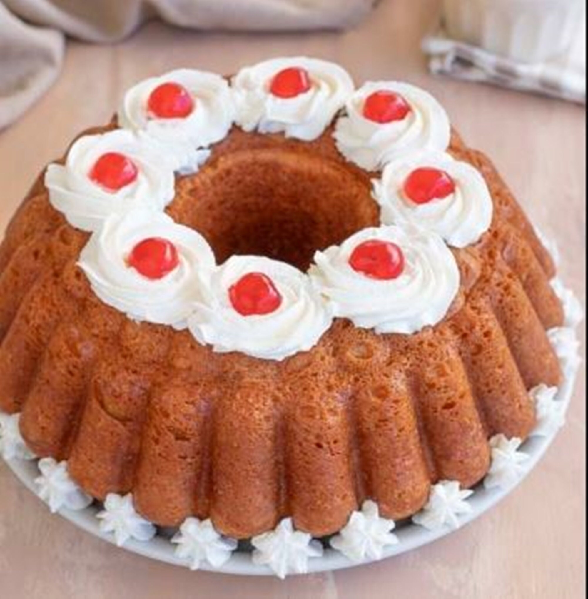 Babà Cake Recipe Download Printable, Italian Dessert Recipe Digital ...