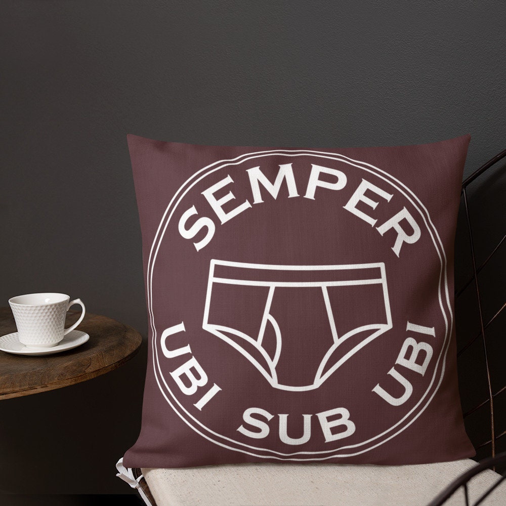Almohada Semper Ubi Sub Ubi Premium - Etsy España