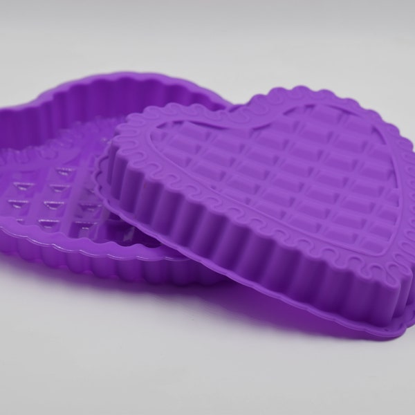 Heart Chocolate Slab - Etsy UK