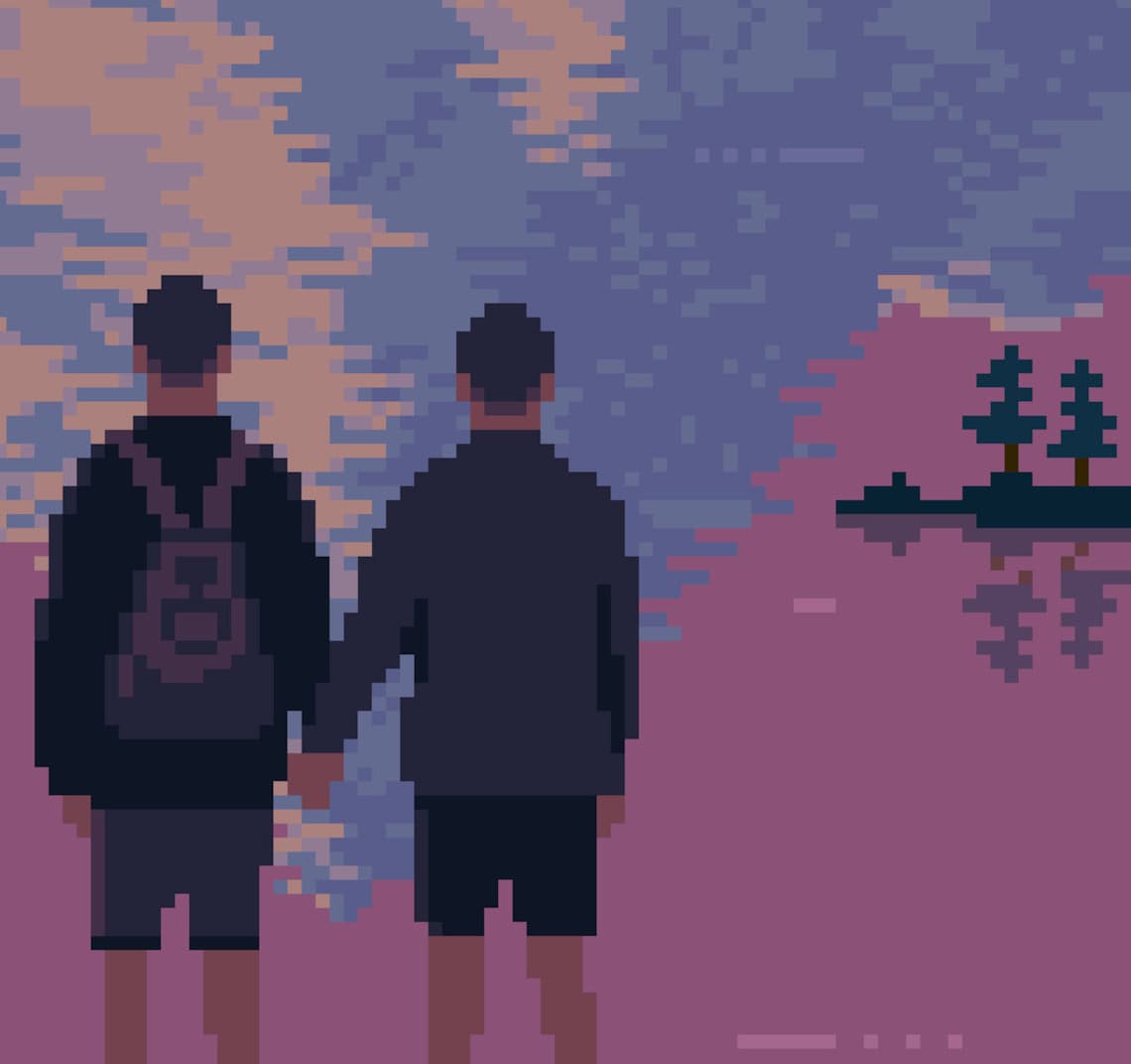 Pixel Art Print 02: As One | Etsy