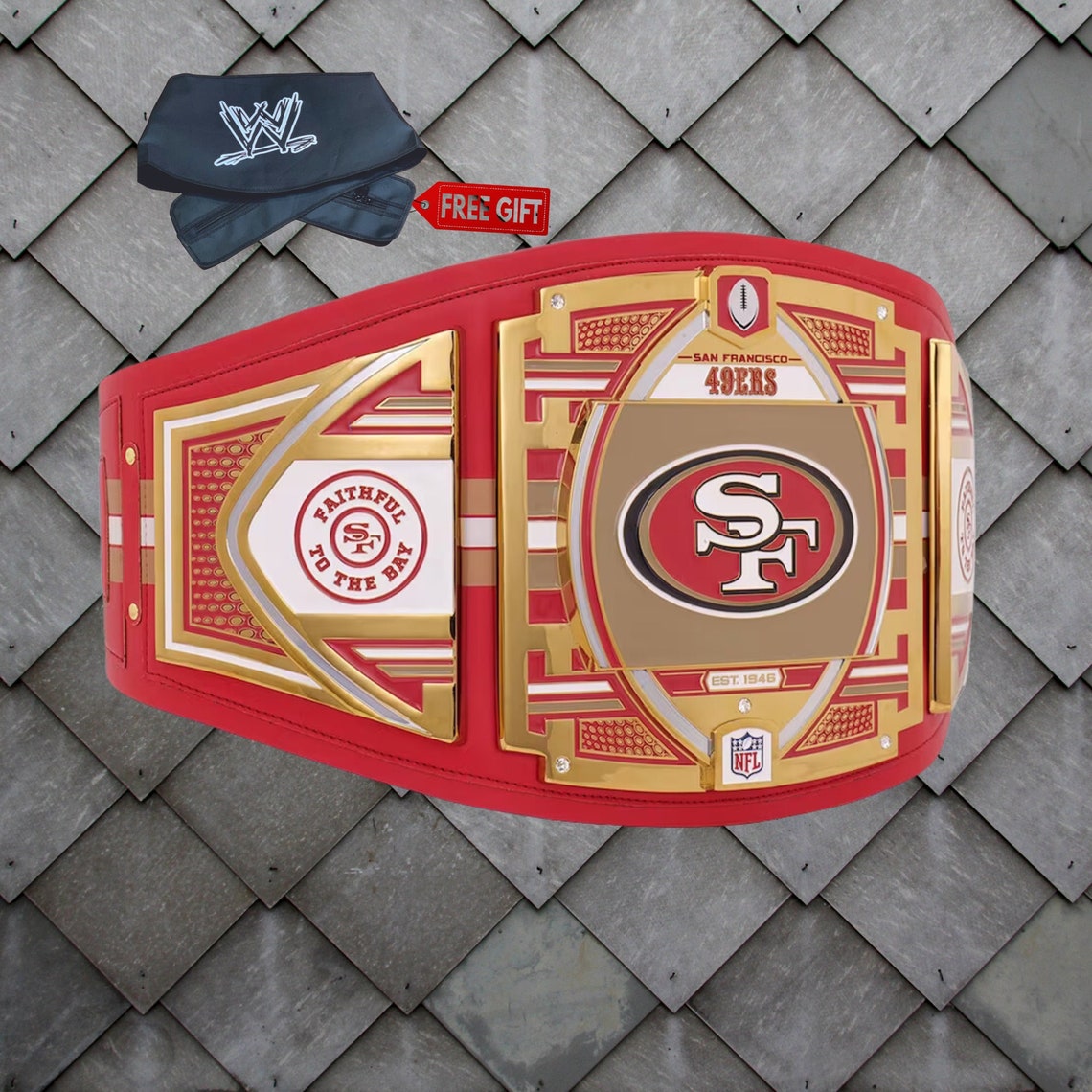 San Francisco 49ers National Football League Belt Legacy Title ...