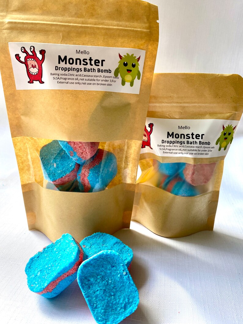 Monster Poo ,droppings ,rocks,stone Bath Bomb Birthday Gift for ...