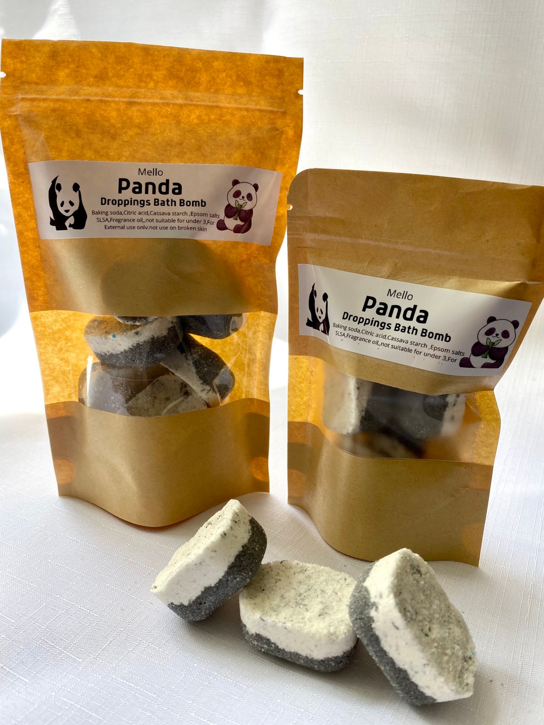 Panda Droppings/poop/bath Bomb /stones /gift for - Etsy