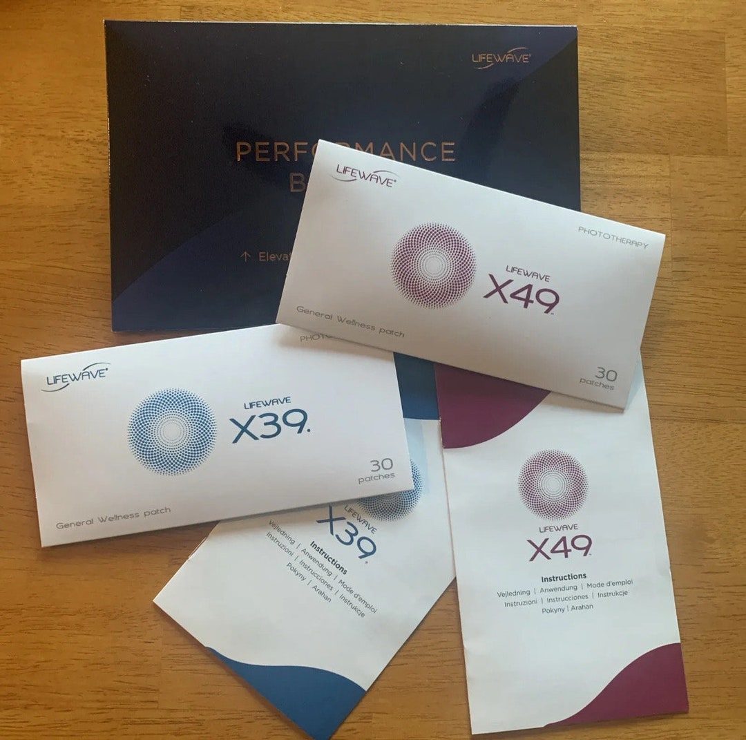 X39 X49 LIFEWAVE Performance Bundle Stem Cell Repair Light Therapy ...