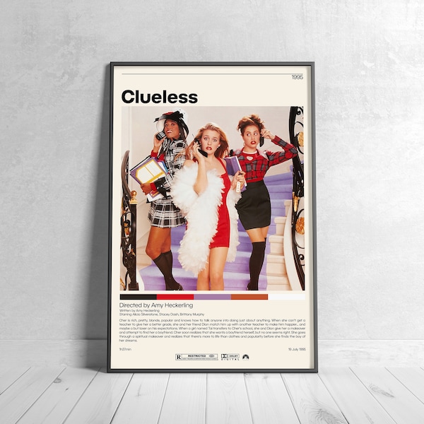 Clueless Wall Poster - Etsy