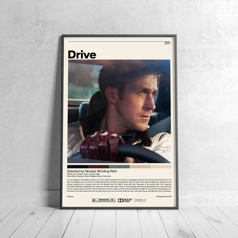 Drive Movie Poster - Etsy