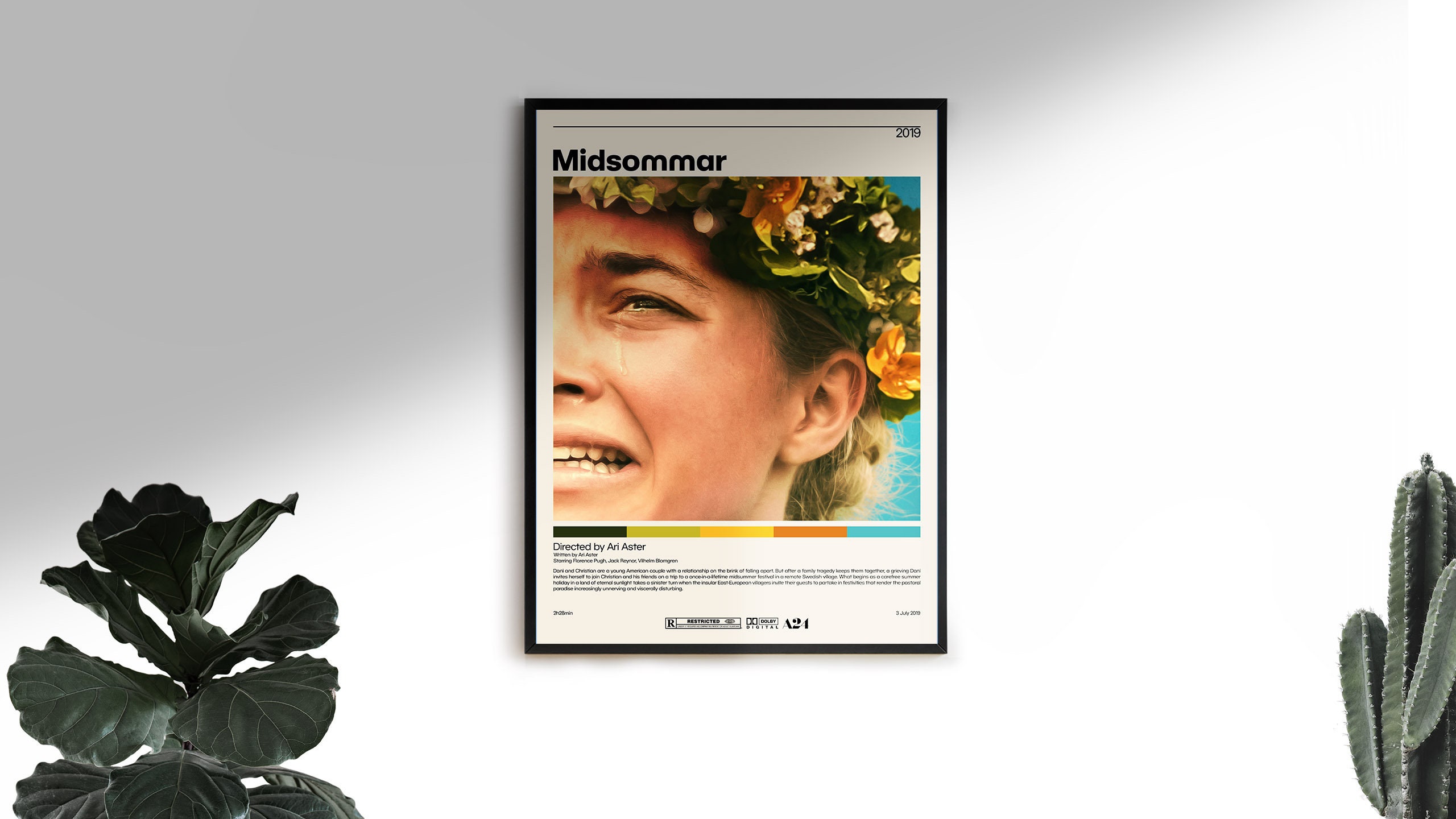 Midsommar Poster | Ari Aster Minimalist Movie Poster, Vintage Retro Art ...