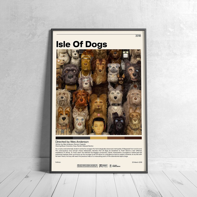 Isle of Dogs Poster - Etsy