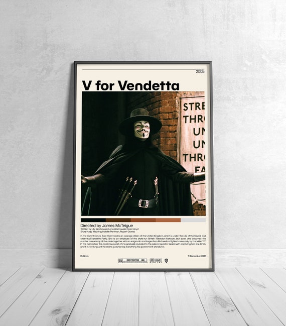 V For Vendetta Poster
