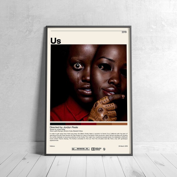 Jordan Peele Us Poster - Etsy