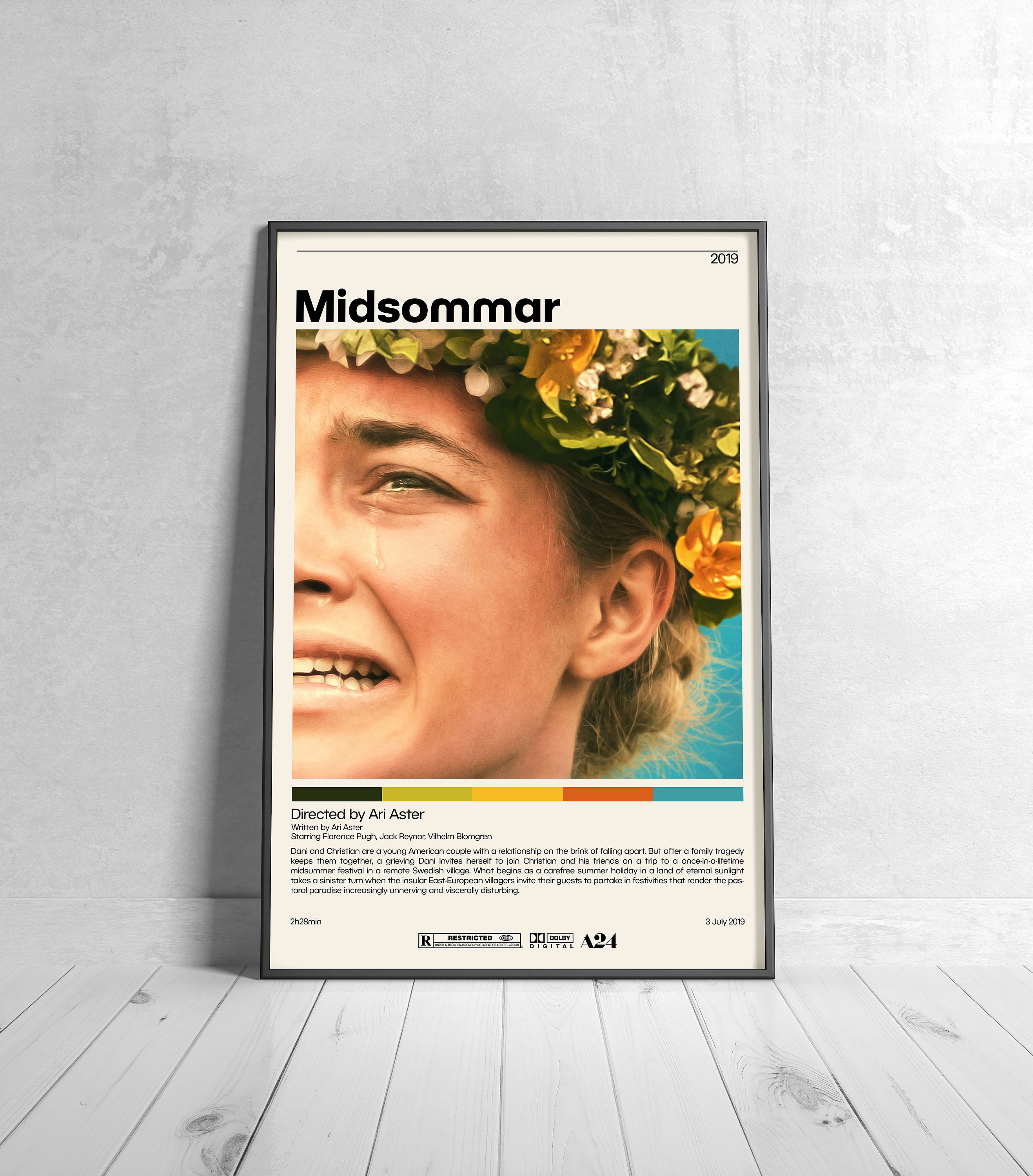 Midsommar Poster Ari Aster Minimalist Movie Poster Vintage - Etsy