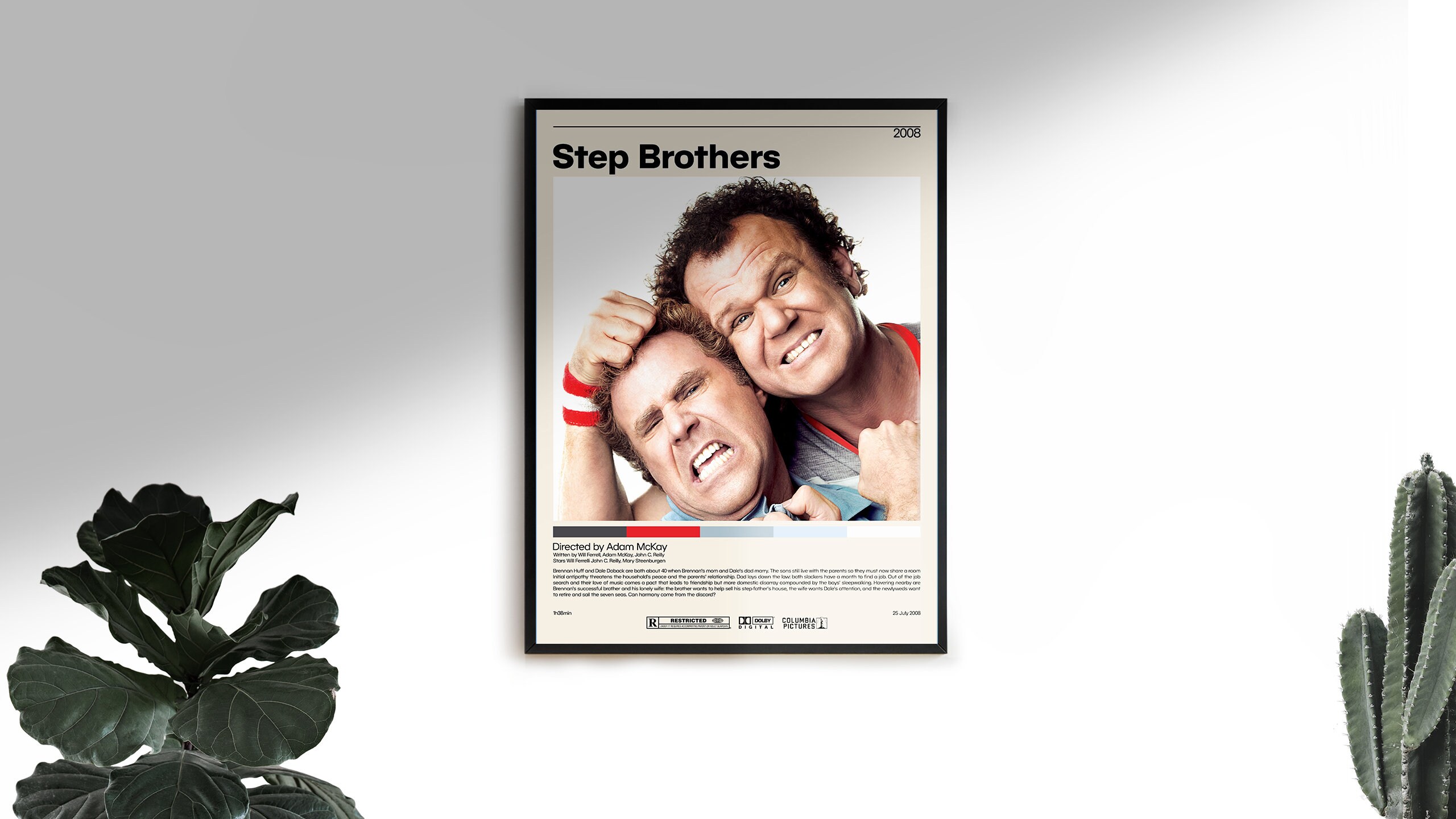 Step Brothers Movie Poster Adam Mckay Minimalist Movie - Etsy