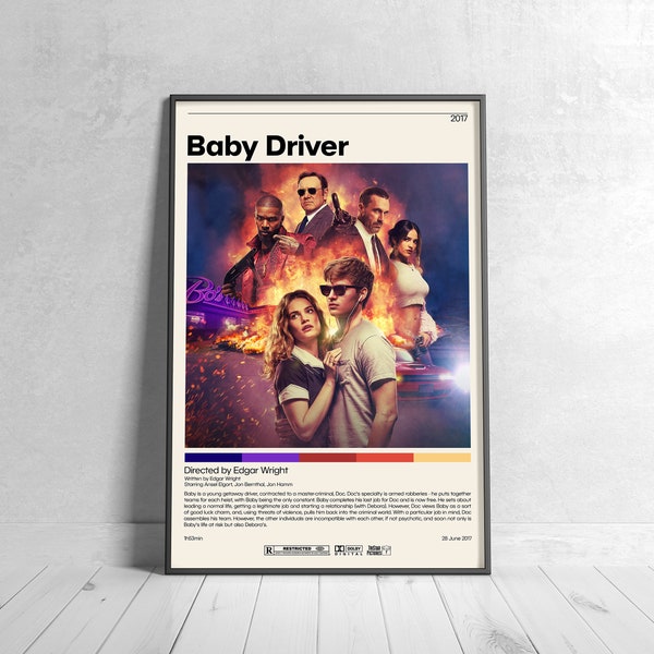 Baby Driver Poster - Etsy