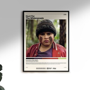 Hunt for the Wilderpeople Movie Poster Taika Waititi - Etsy