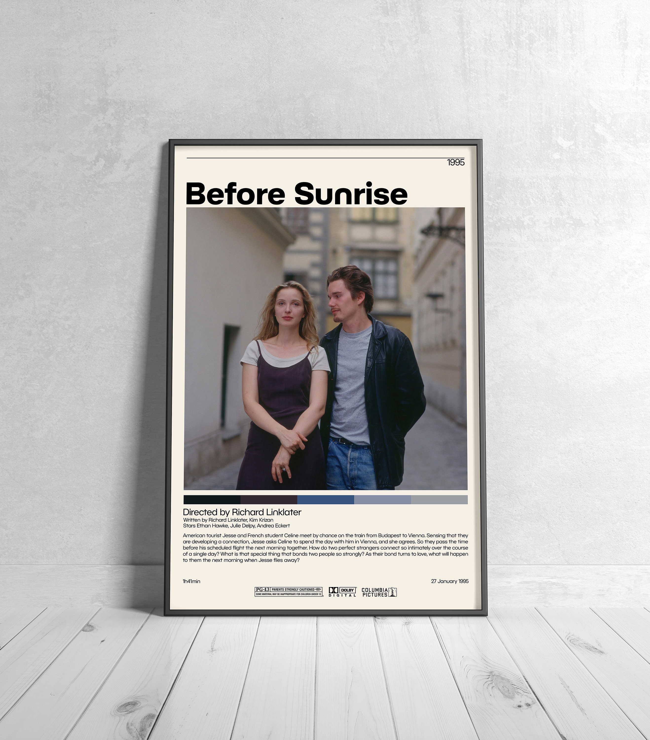 Before Sunrise Minimalist Poster
