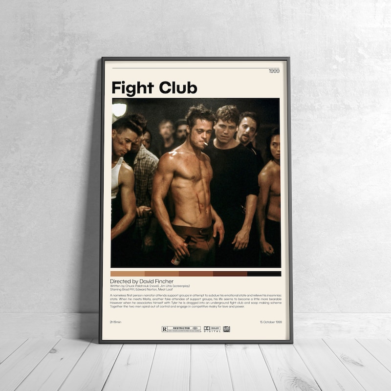 Fight Club Poster - Etsy