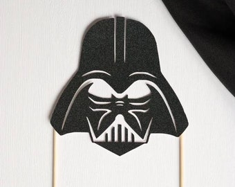 STAR WARS Darth Vader Acrylic Cake Topper Birthday Any - Etsy