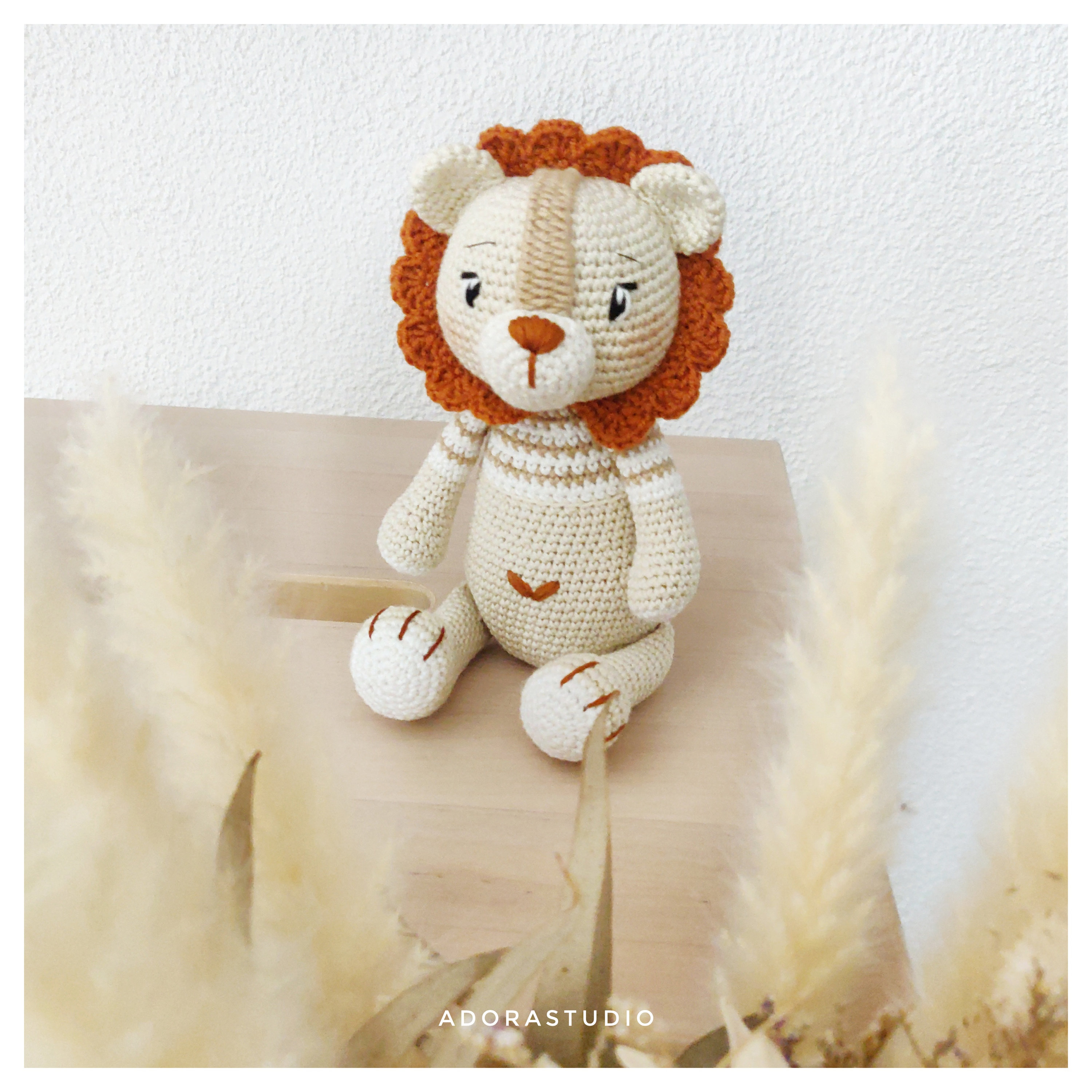 Leo, the Lion | Crochet Pattern | Amigurumi | Handmade Toy | Children's ...