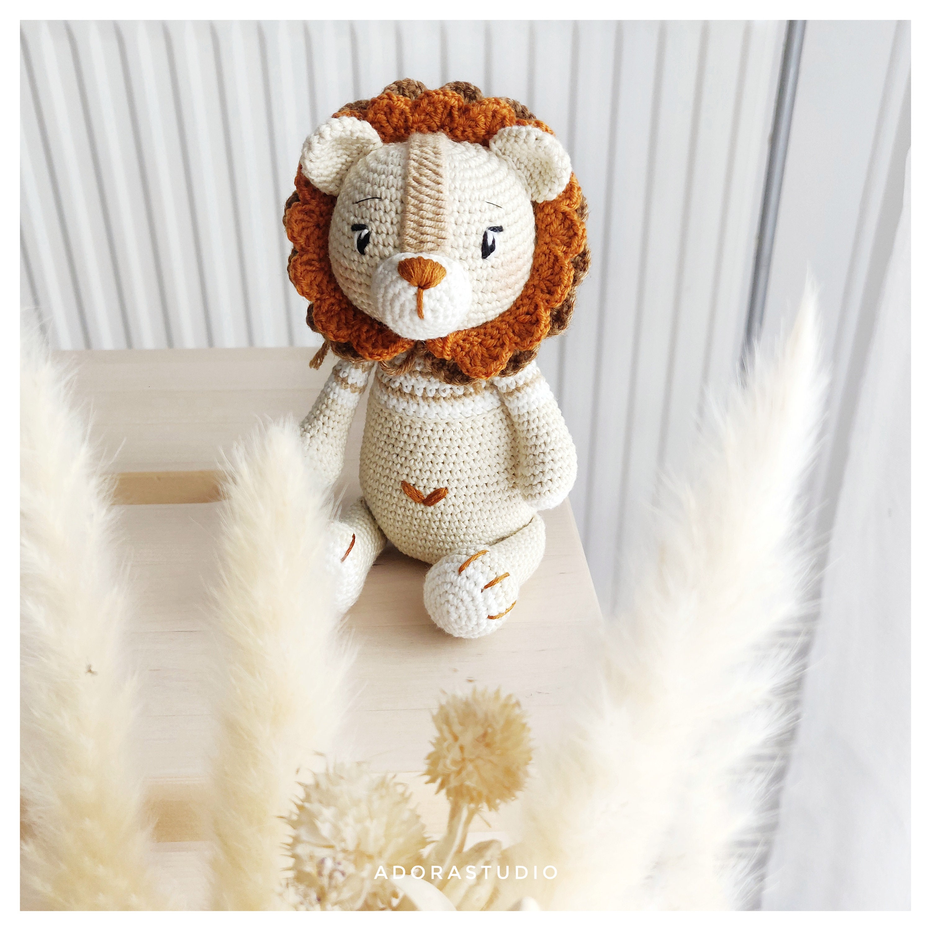 Leo, the Lion | Crochet Pattern | Amigurumi | Handmade Toy | Children's ...