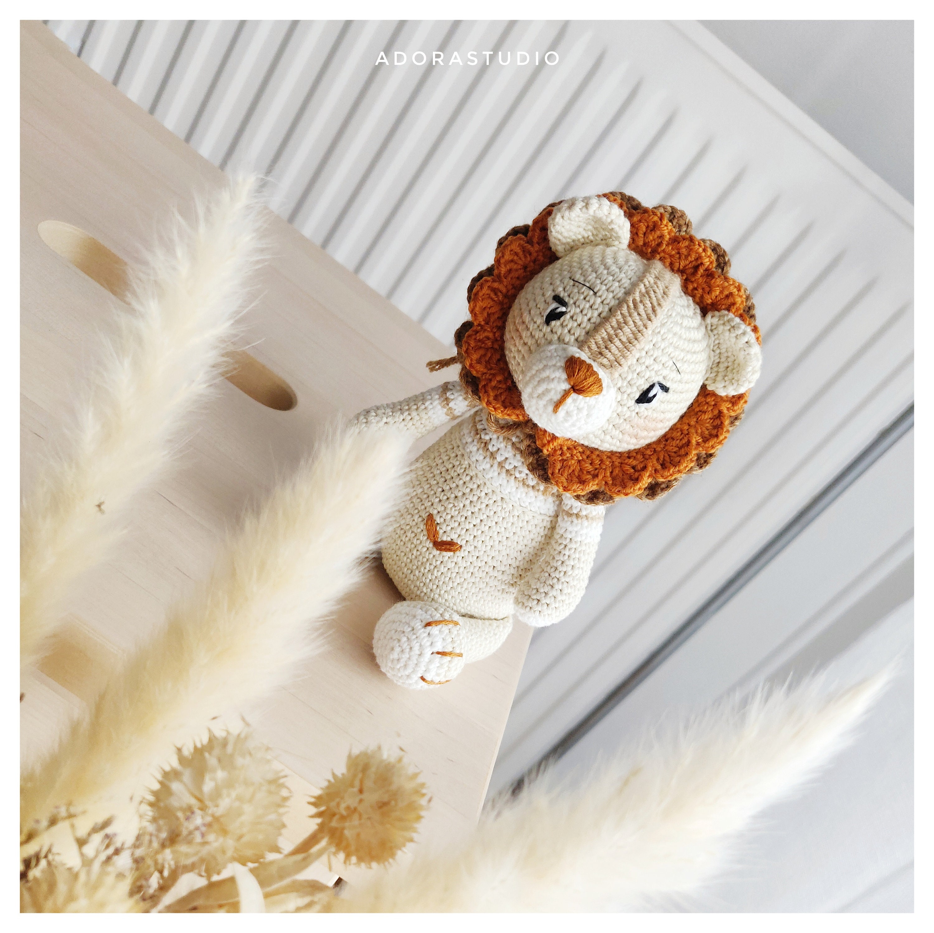 Leo, the Lion | Crochet Pattern | Amigurumi | Handmade Toy | Children's ...