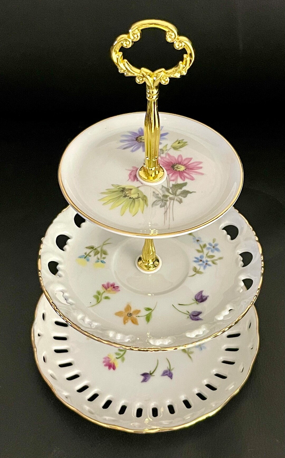 Cute Mini 3-tiered Plate Stands, Individually Made Locally From ...