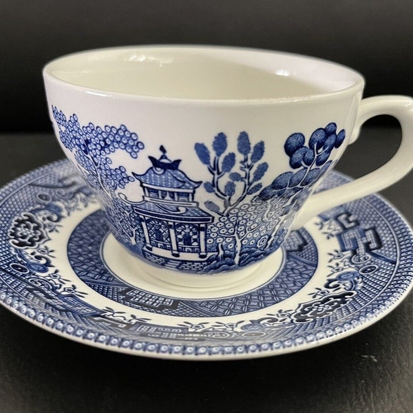 Blue Tea Cups - Etsy