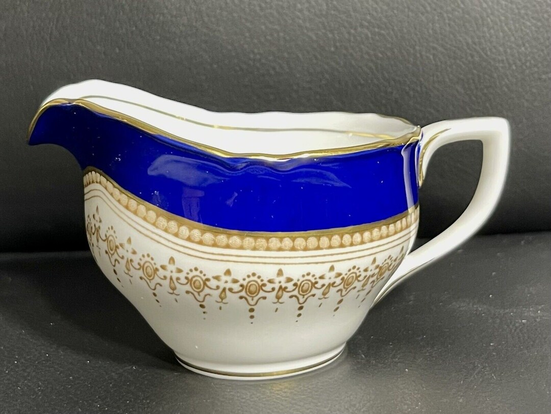 Royal Worcester “regency” Blue Tea Milk Jug/creamer, England, as New - Etsy