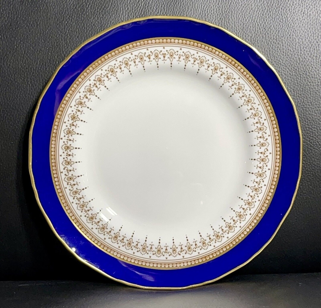 Royal Worcester “regency” Blue Salad Plate (20.5cm), England, as New - Etsy