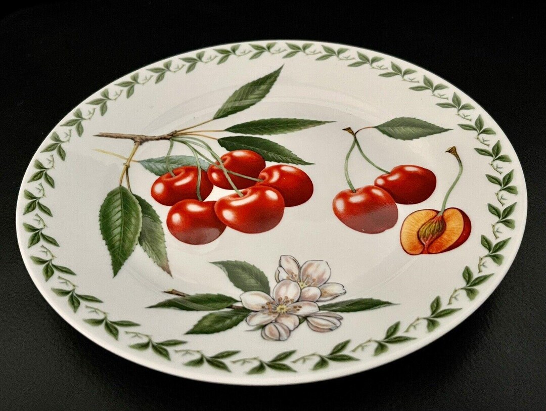 Maxwell Williams Orchard Fruits Cherries Salad Plate, Excellent ...