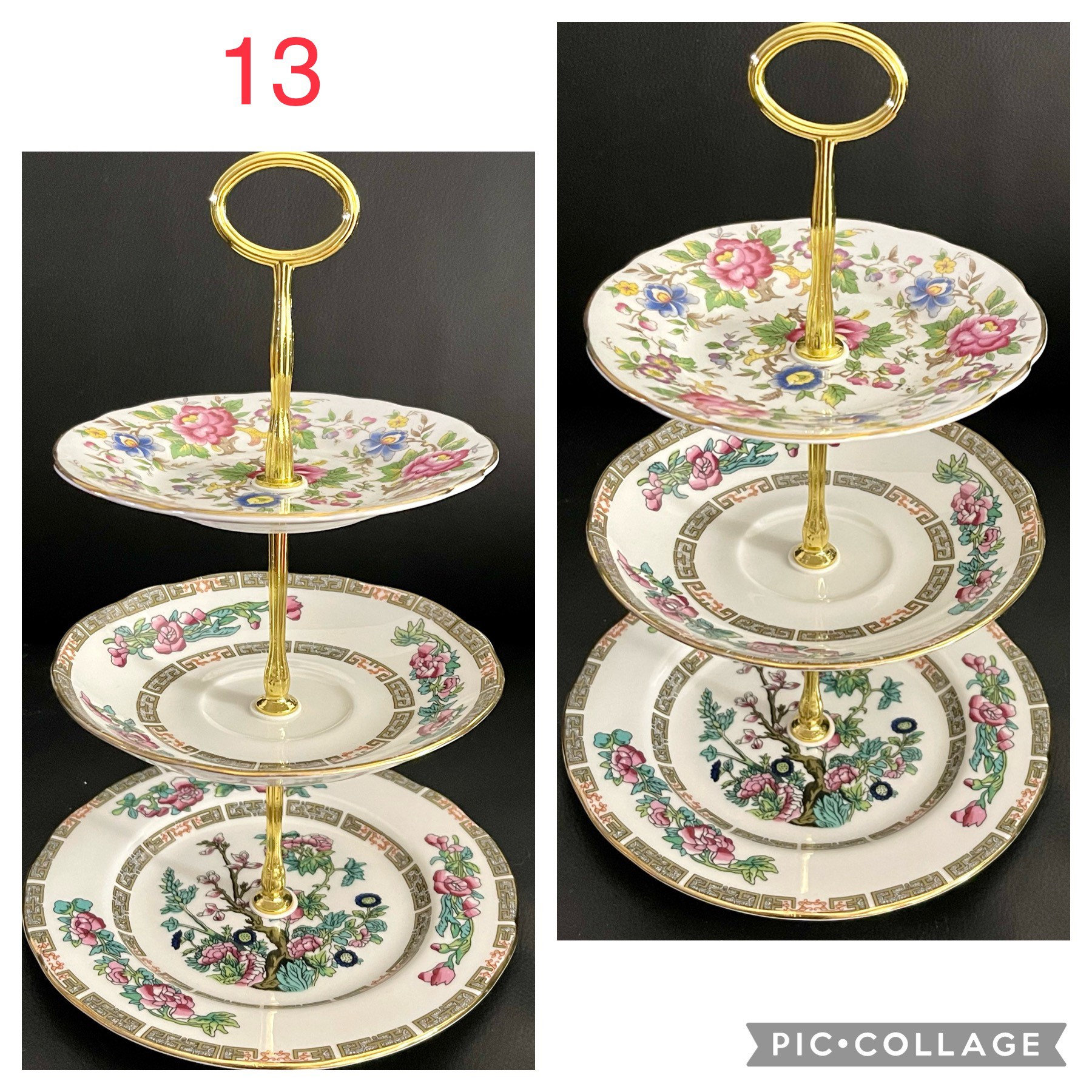 Cute Mini 3-tiered Plate Stands Individually Made Locally - Etsy