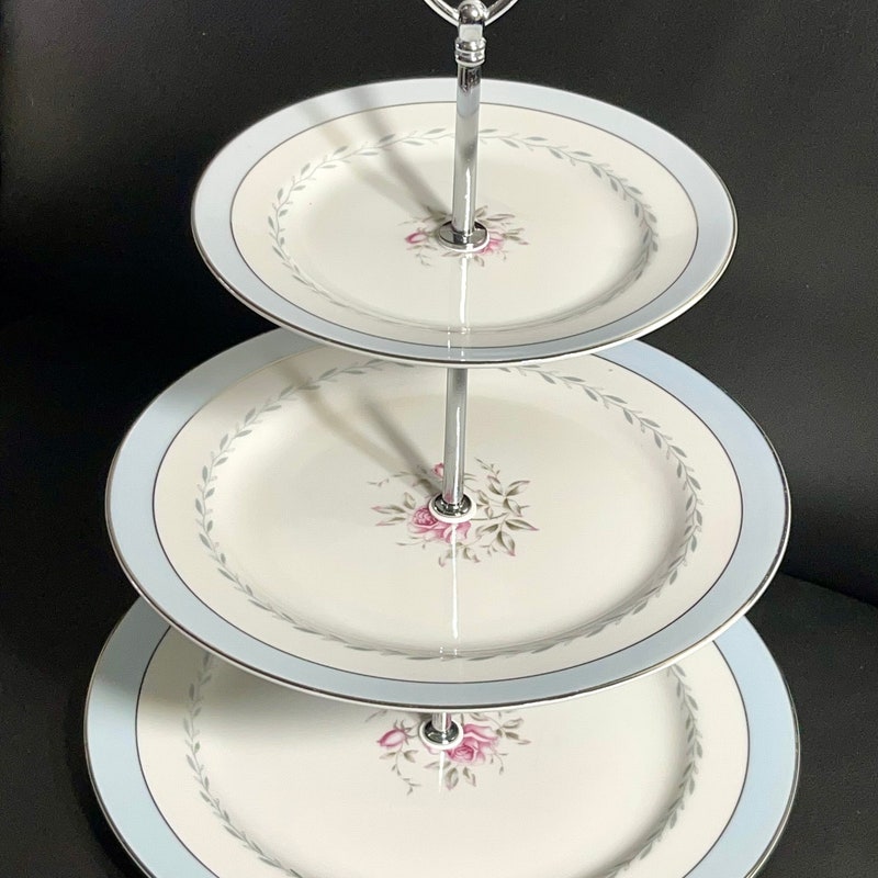 3 Tier Cake Stand - Etsy