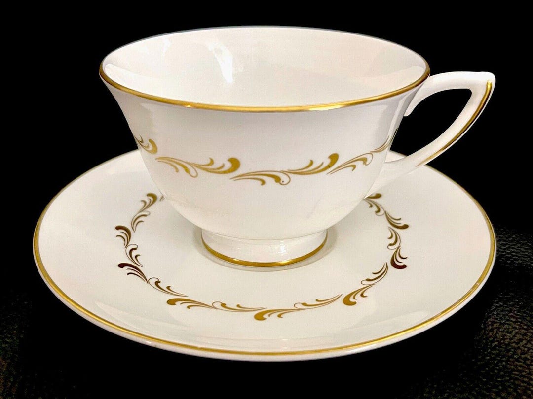 Vintage Royal Doulton Rondo Tea Cup and Saucer England, Excellent ...
