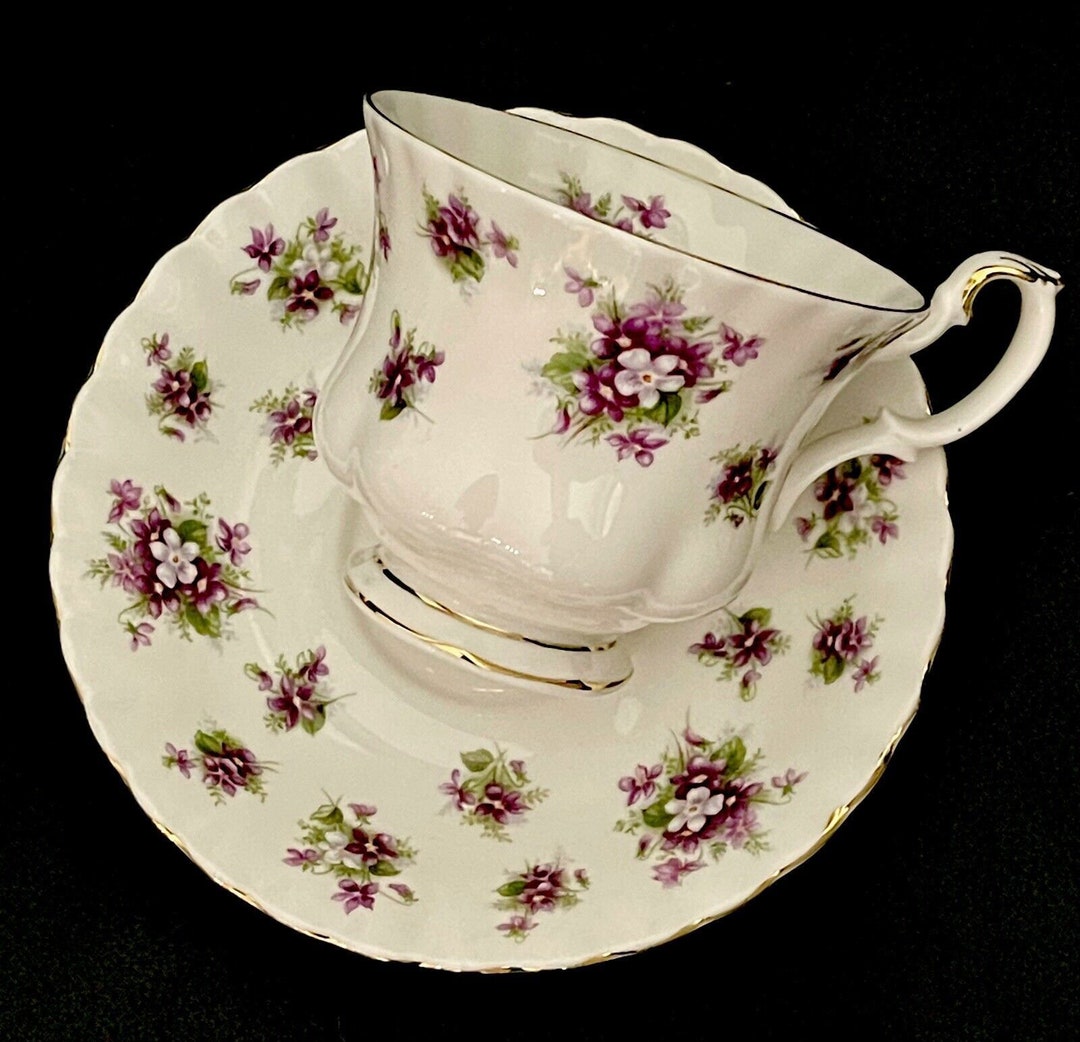 Vintage Royal Albert England Sweet Violets Tea Cup & Saucer, Multiple Available - Etsy