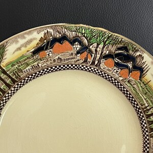 MYOTT Son & Co Art Deco England’s Countryside Salad (22.5cm) Plate ...