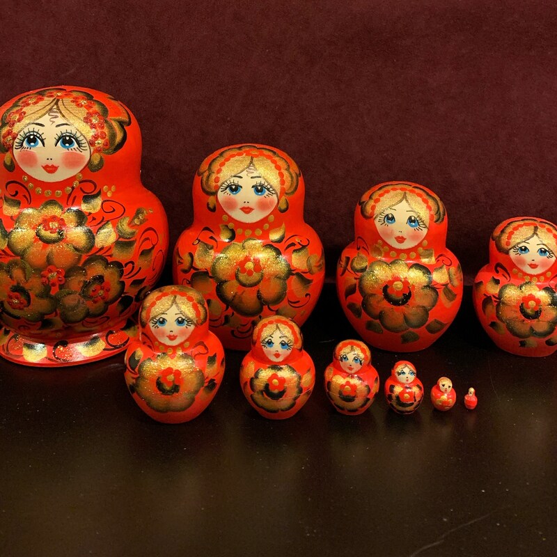 Nesting Doll Set - Etsy