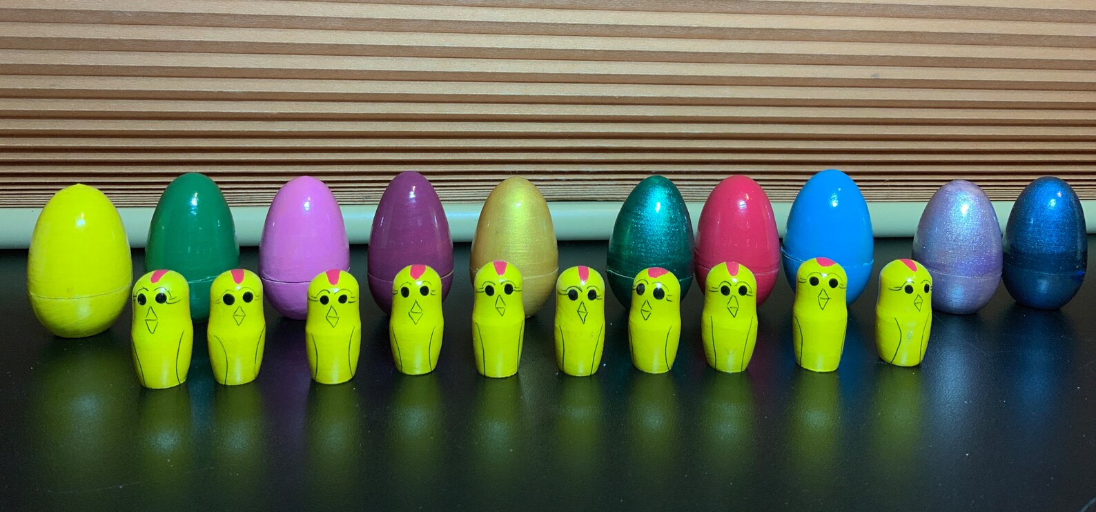 Montessori Toys, Sorting Math Set, Nesting Dolls , Nesting Chicken With ...