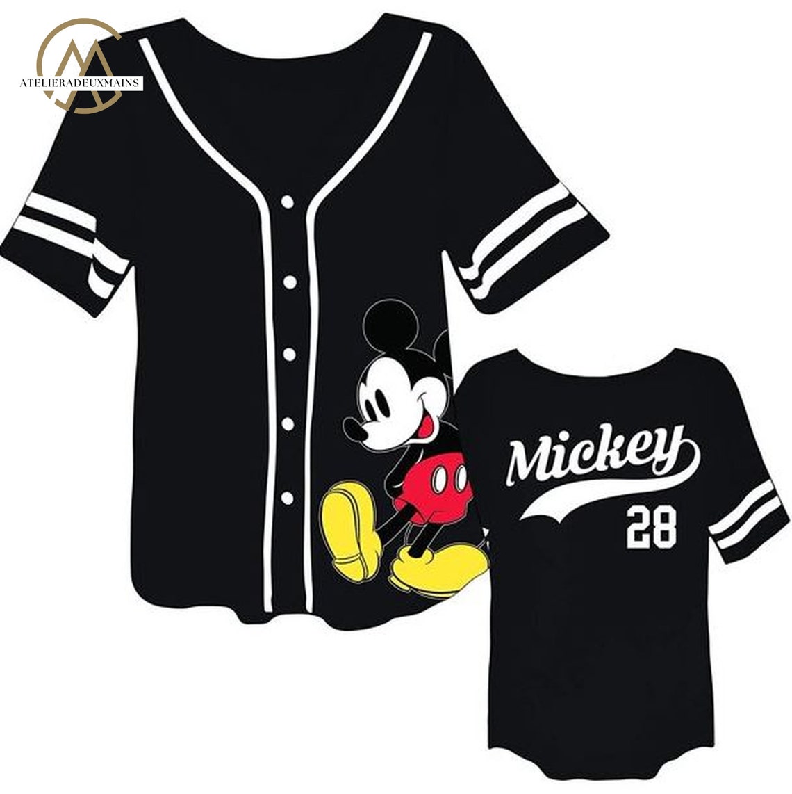 Disney Ladies Mickey Mouse Fashion Shirt Mickey Mouse Etsy