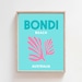 Bondi Print, Colorful Wall Art, Instant Download - Etsy