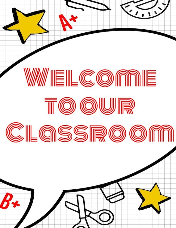 Classroom Poster - Etsy