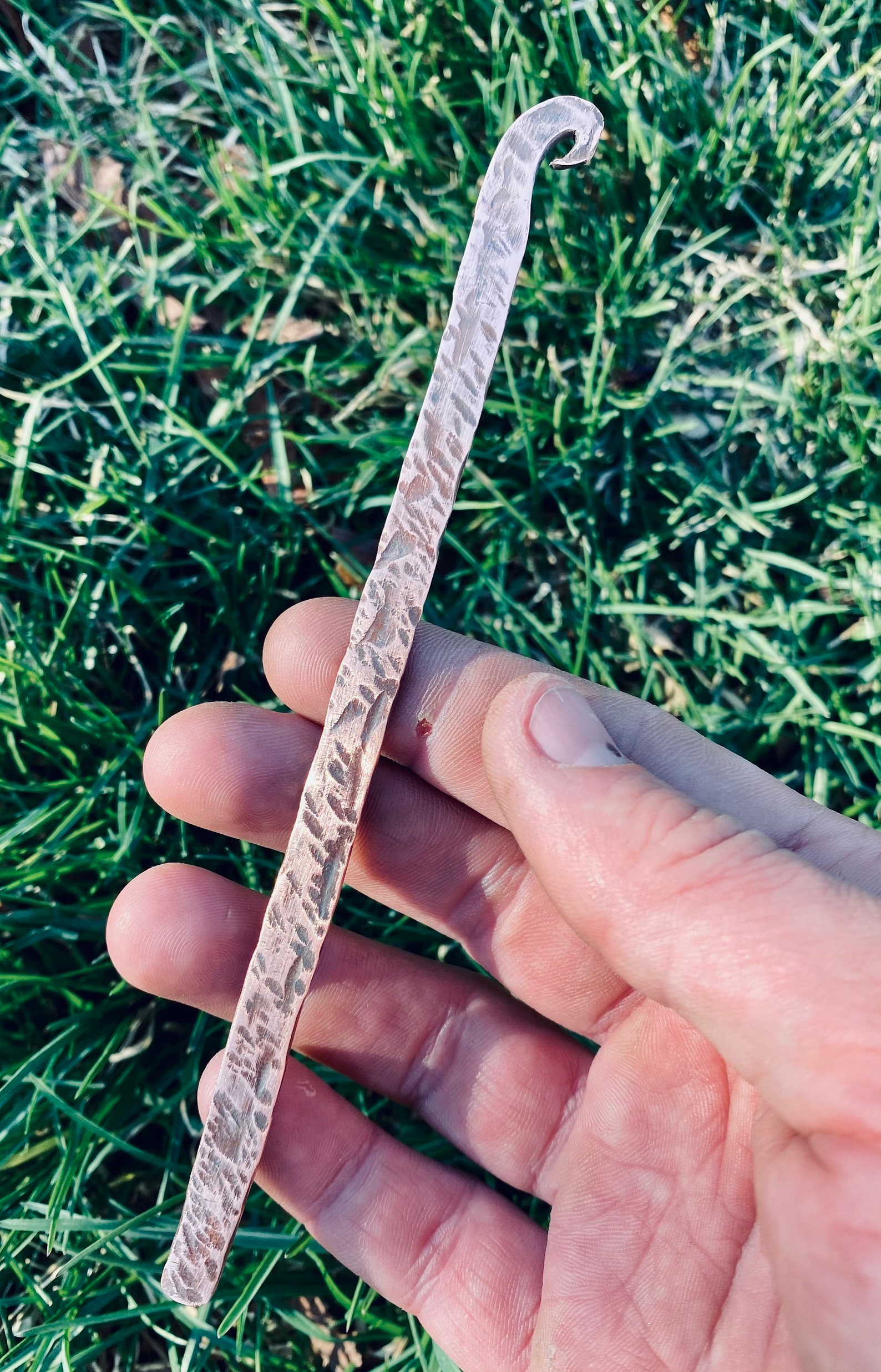 Copper Bookmark Hand Forged | Etsy