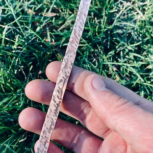 Copper Bookmark Hand Forged | Etsy