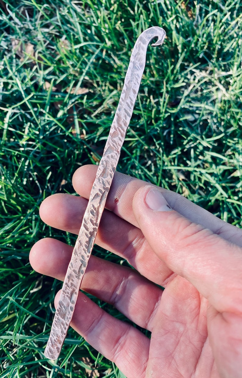 Copper Bookmark Hand Forged | Etsy