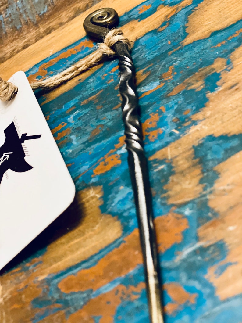 Hand Forged Hair Pin Etsy