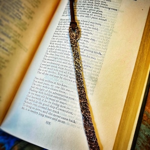 Copper Bookmark - Hand Forged - Etsy
